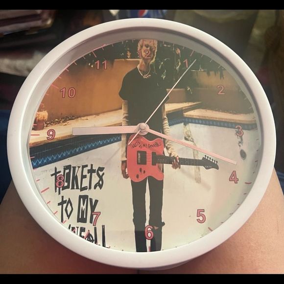 Wall Decor | Machinegun Kelly Wall Clock | Poshmark